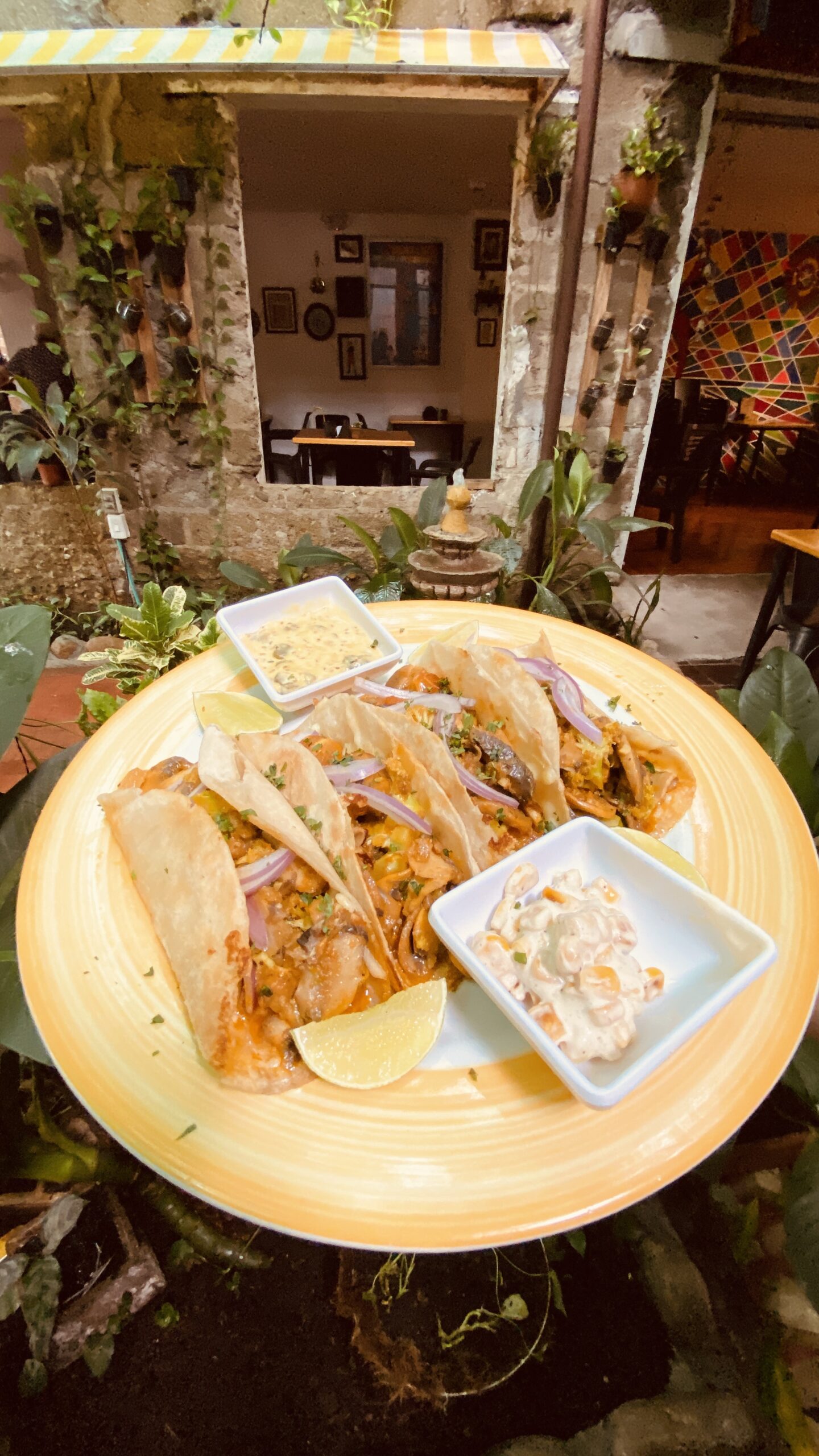 TACOS DE SETAS AL PASTOR - El Patio Neiva
